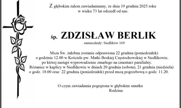 Archiwa Nekrologi - Ostrzeszów INFO